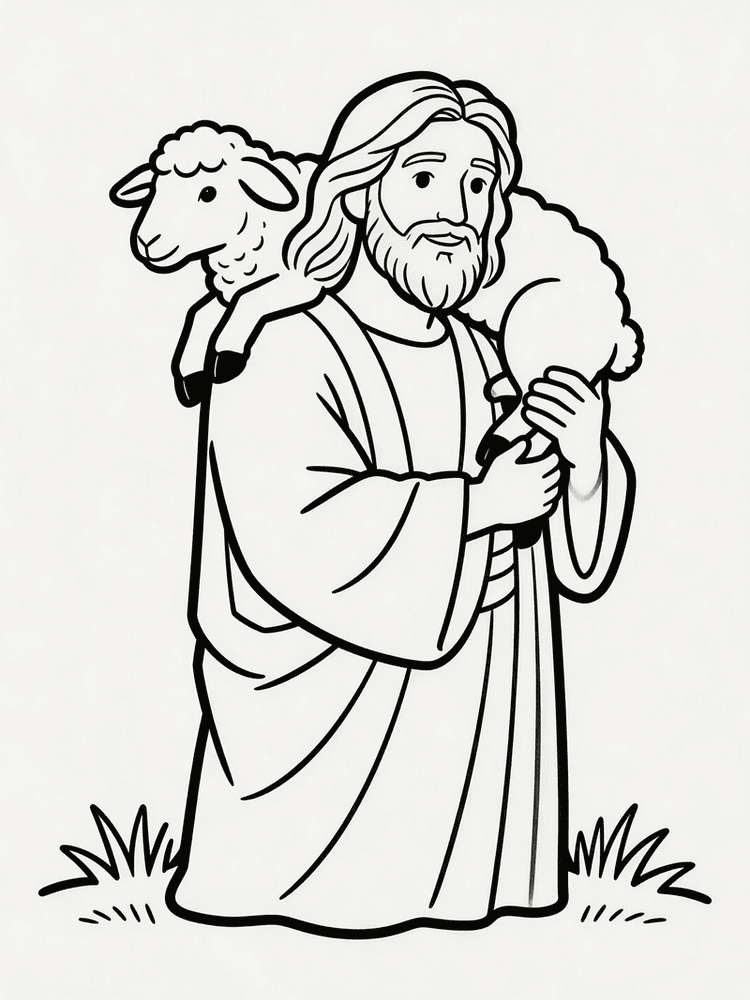Parables of Jesus Coloring Pages | Free Bible Printables