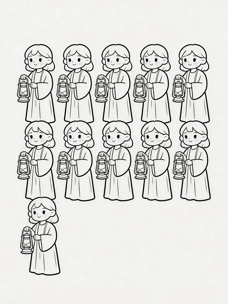 Parables of Jesus Coloring Pages | Free Bible Printables