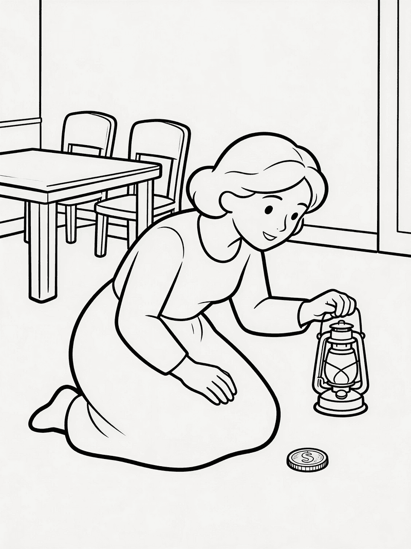Parables of Jesus Coloring Pages | Free Bible Printables