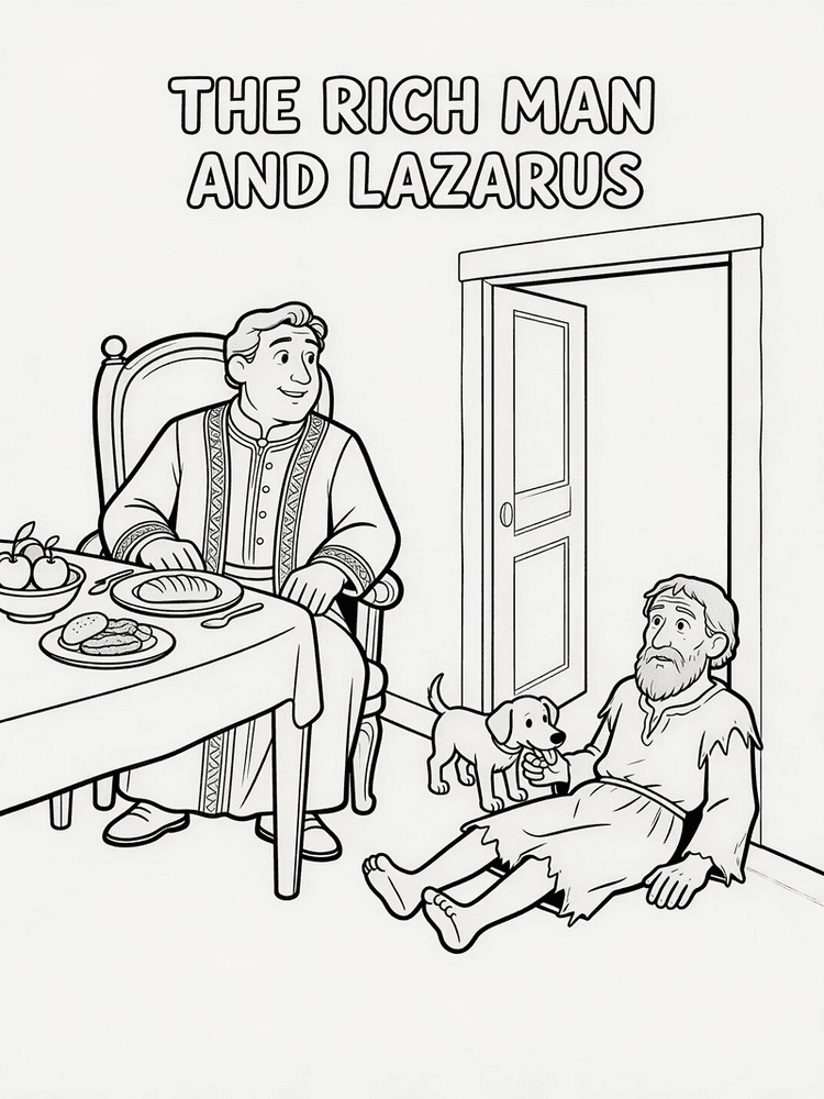Parables of Jesus Coloring Pages | Free Bible Printables
